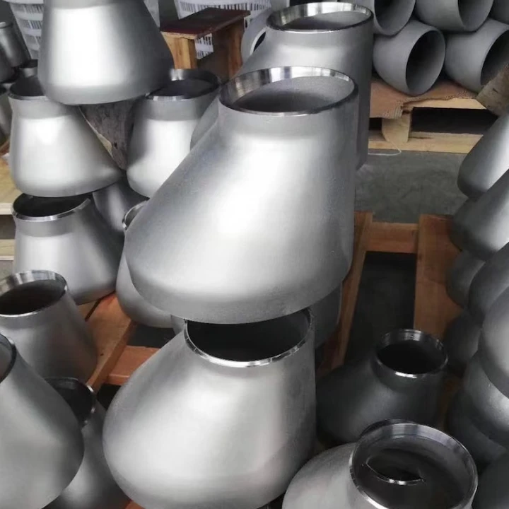 Reductor excéntrico de acero inoxidable