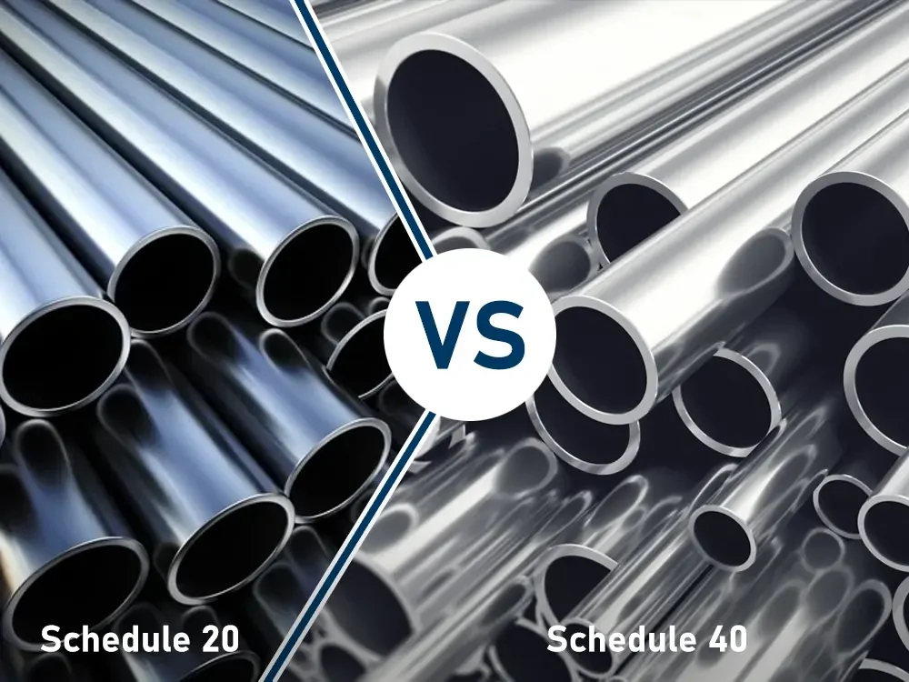 Schedule 20 vs. Schedule 40 Steel Pipe - YASCO