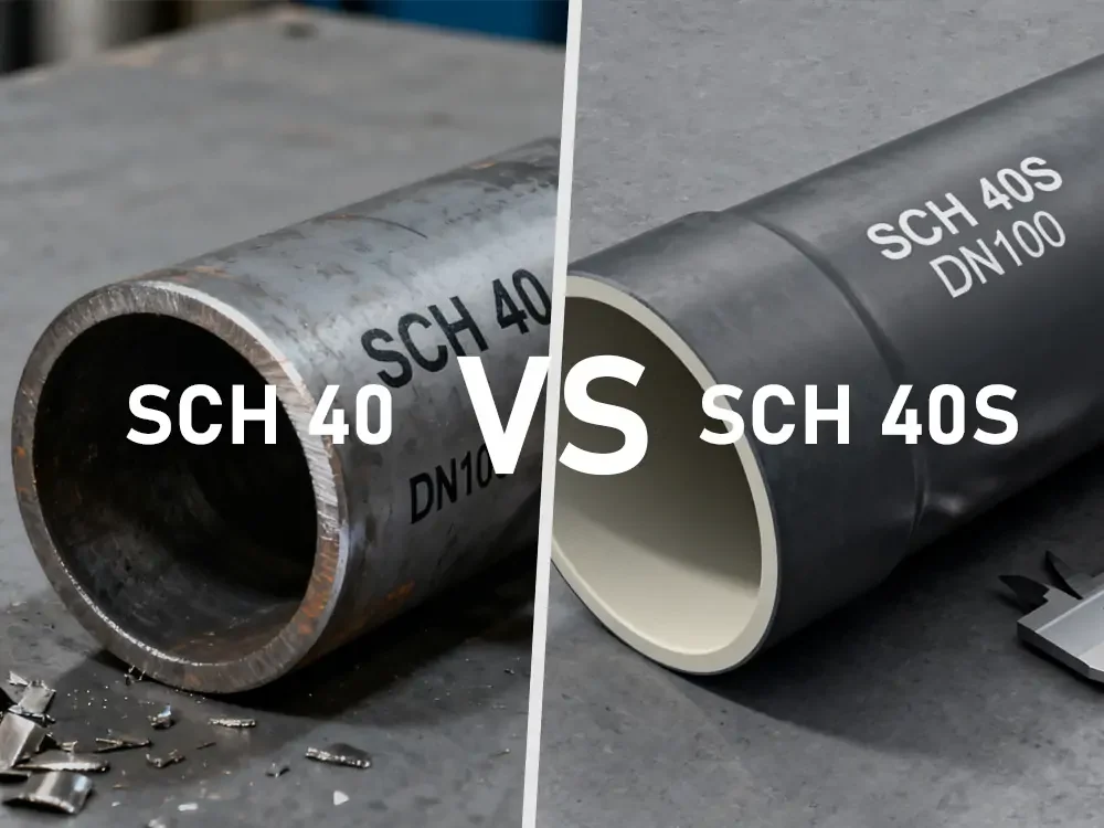 Difference Between SCH 40 and SCH 40S Pipes - YASCO
