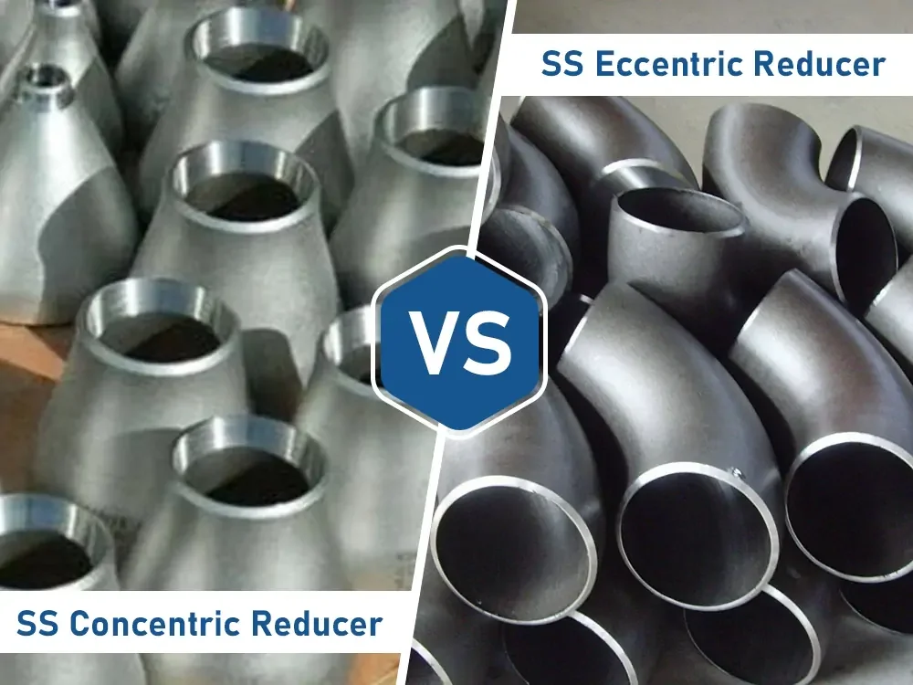 SS Concentric Reducer vs. SS Eccentric Reducer